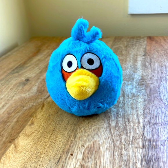 Toys | Angry Birds Blue Jay Bird 5 Plush Stuffed Animal Doll | Poshmark